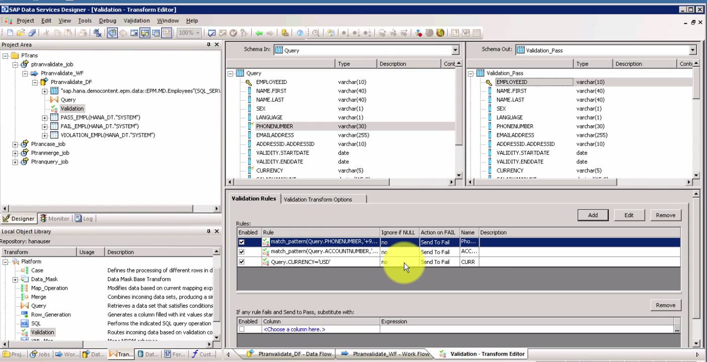 SAP Data Services(BODS)Extraction,Transformation and Loading_Platform Transforms - They make ...