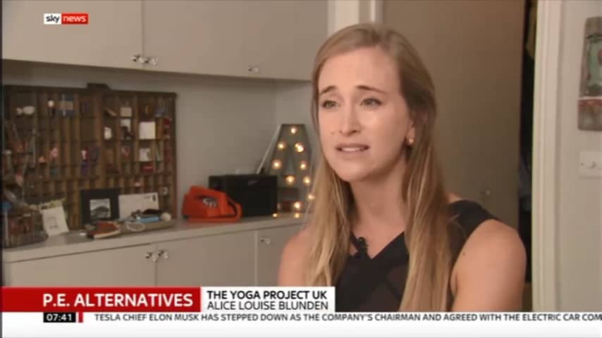The Yoga Project UK - Sky News - Alice Blunden on Vimeo