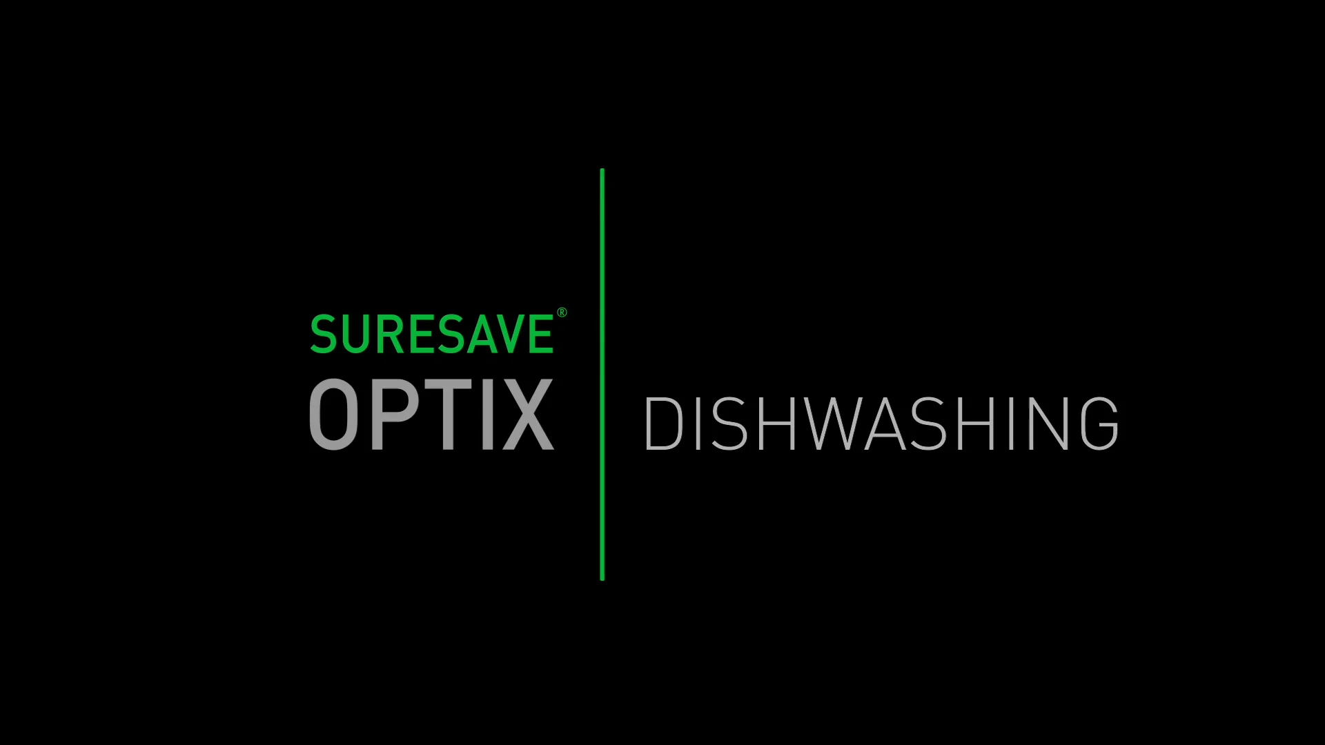 SURESAVE OPTIX - DISH WASHING on Vimeo