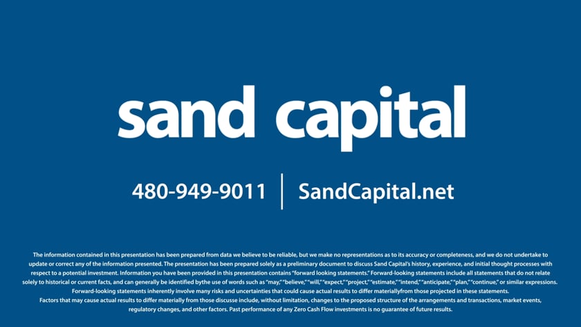 Sand Capital – Controlled by Sandor Development Company,