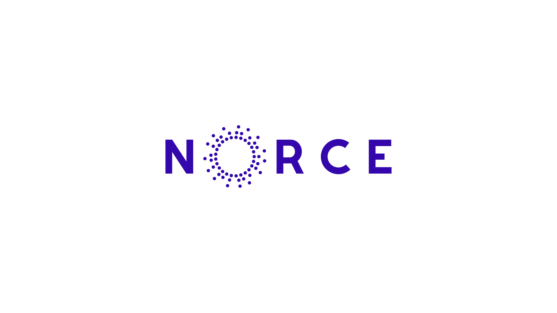 NORCE logo reveal alpha blue