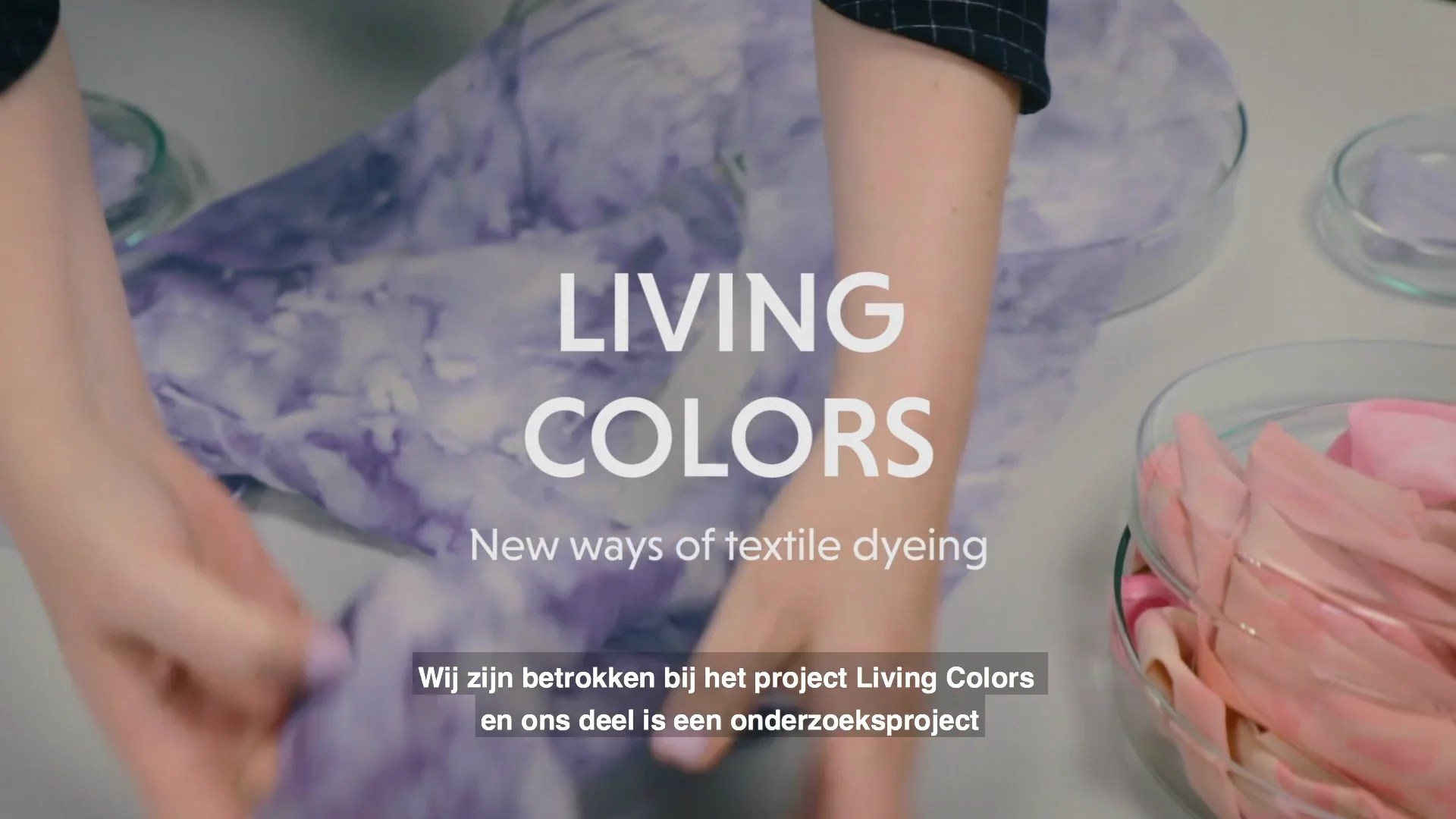 Living Colors - The Future of Living Materials