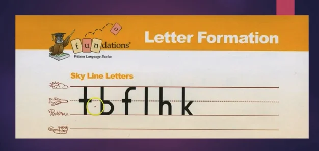 Fundations Letter Formation Skyline Letters on Vimeo