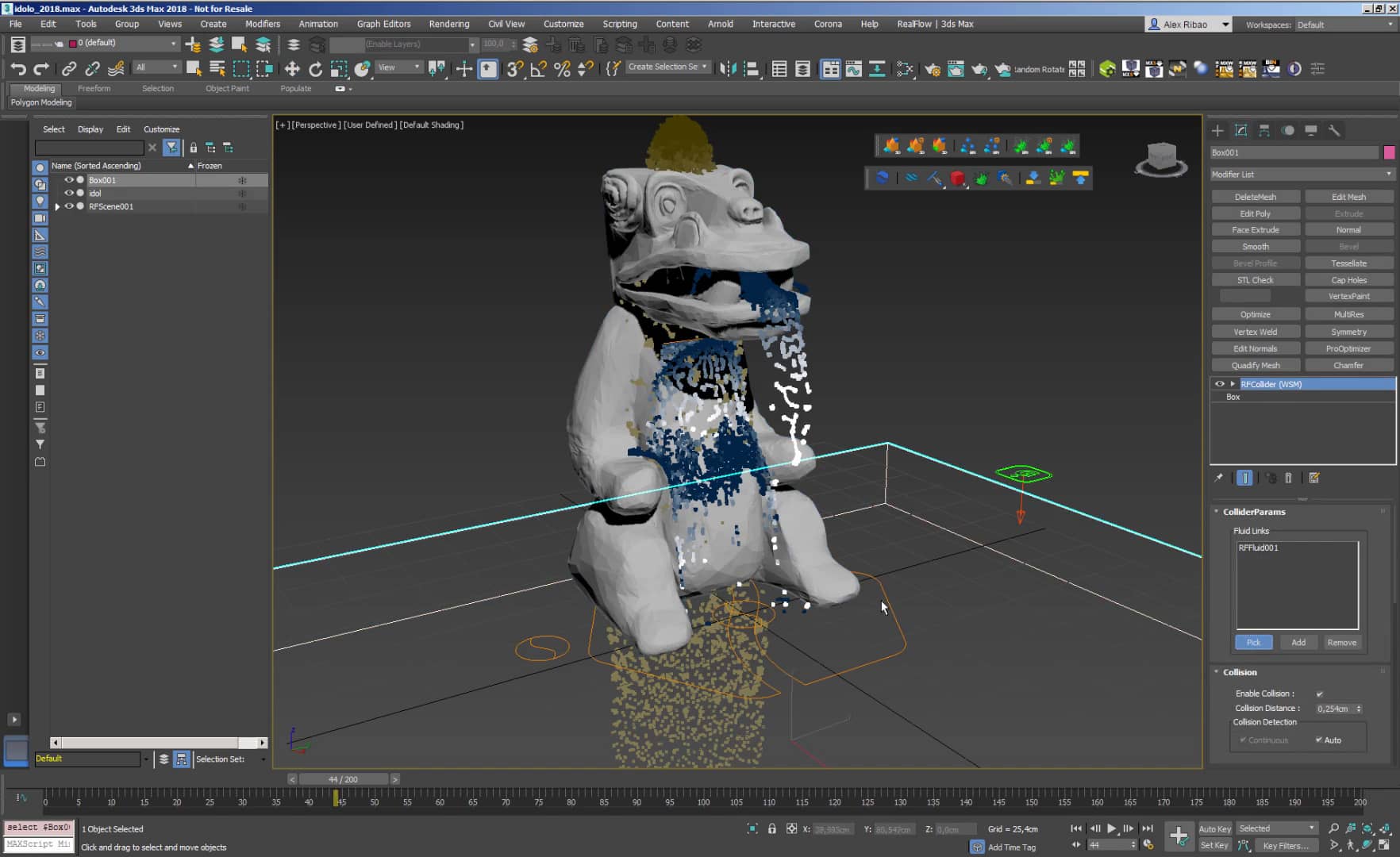 RealFlow | 3ds Max: How to Work with Fluids Adding More Fluids on Vimeo