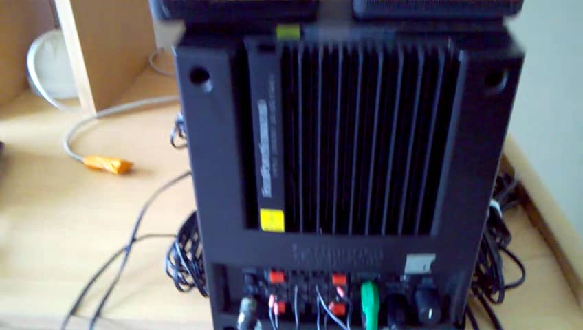 Cambridge SoundWorks FourPointSurround FPS2000 with 4 Speakers on Vimeo