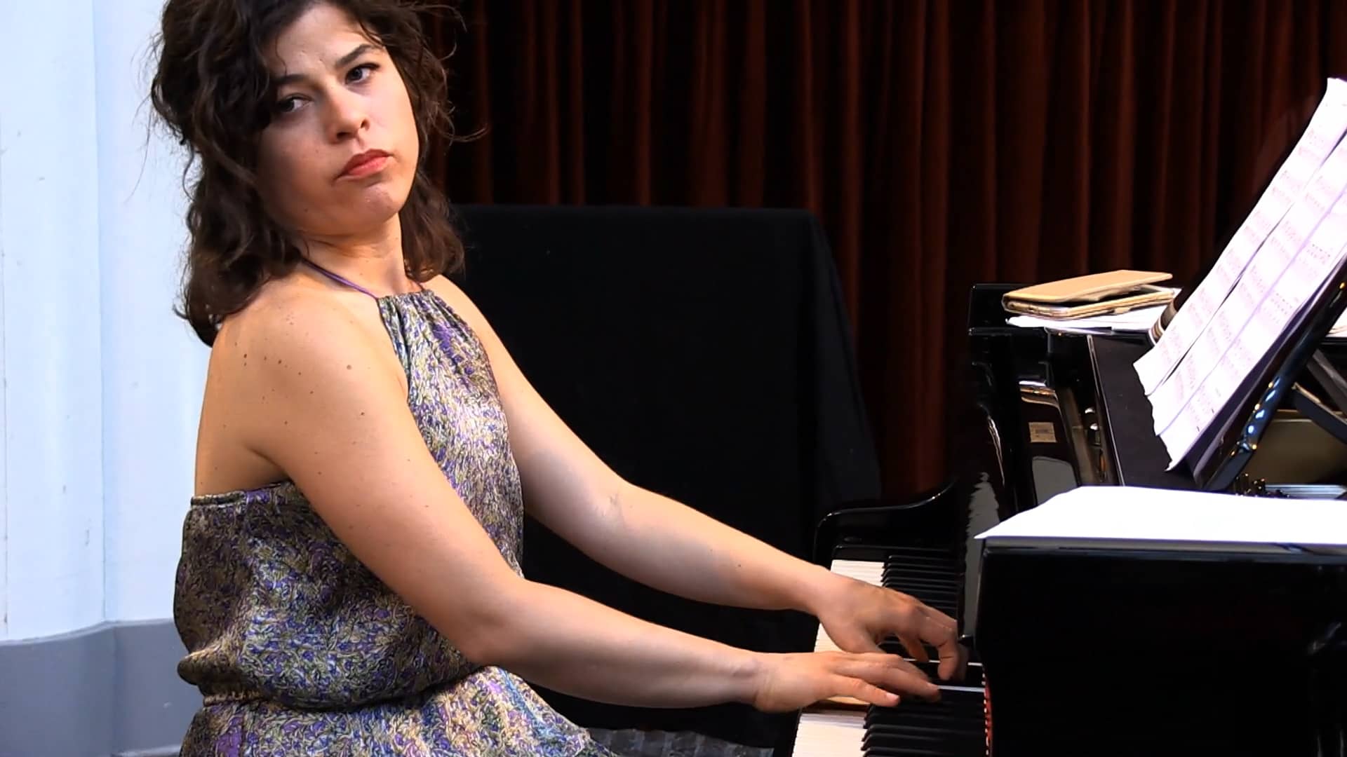 Asli Boz & Lucas Stam - just before for a concert on Vimeo