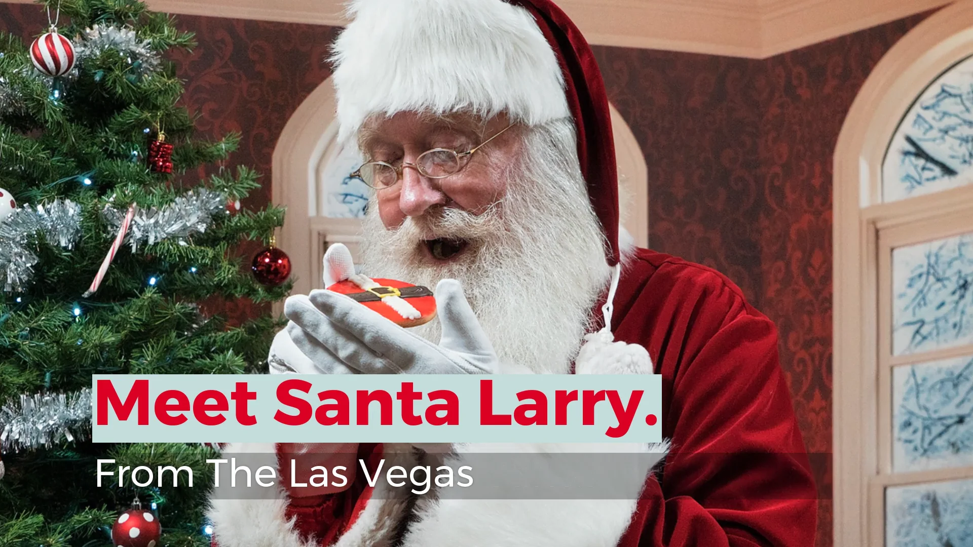 Santa Larry from the Las Vegas Santa Experience 2018