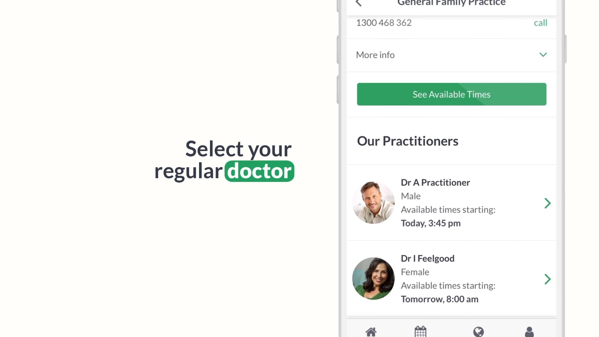 HotDoc Booking App and Reminder on Vimeo