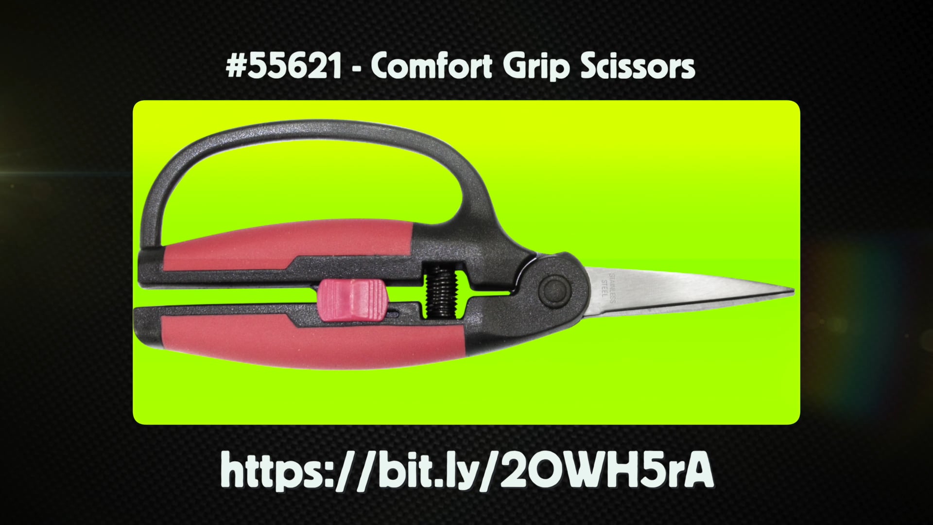 Promotional Video: Excel comfort grip scissors — The Wrap Institute