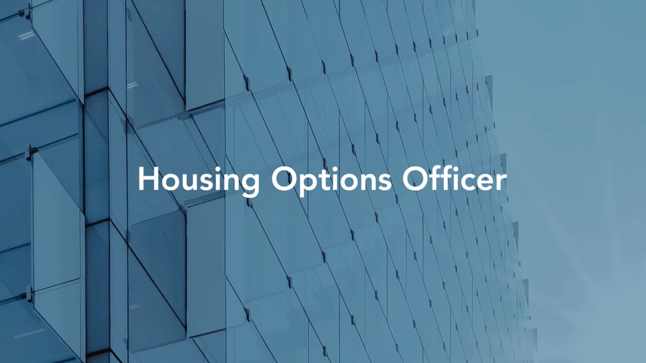 Housing Options Officer on Vimeo