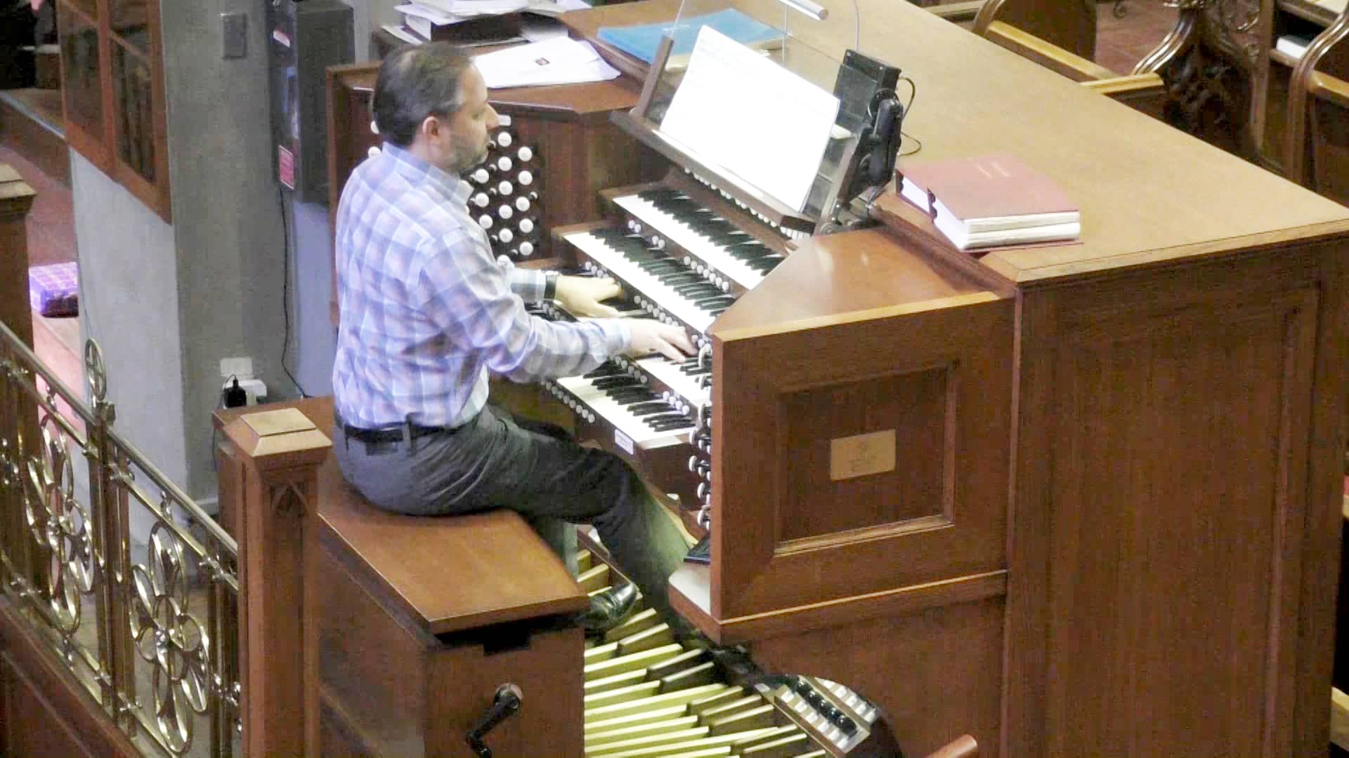 12:30 PM Tuesday Organ Recital, October 16, 2018. Today’s artist ...