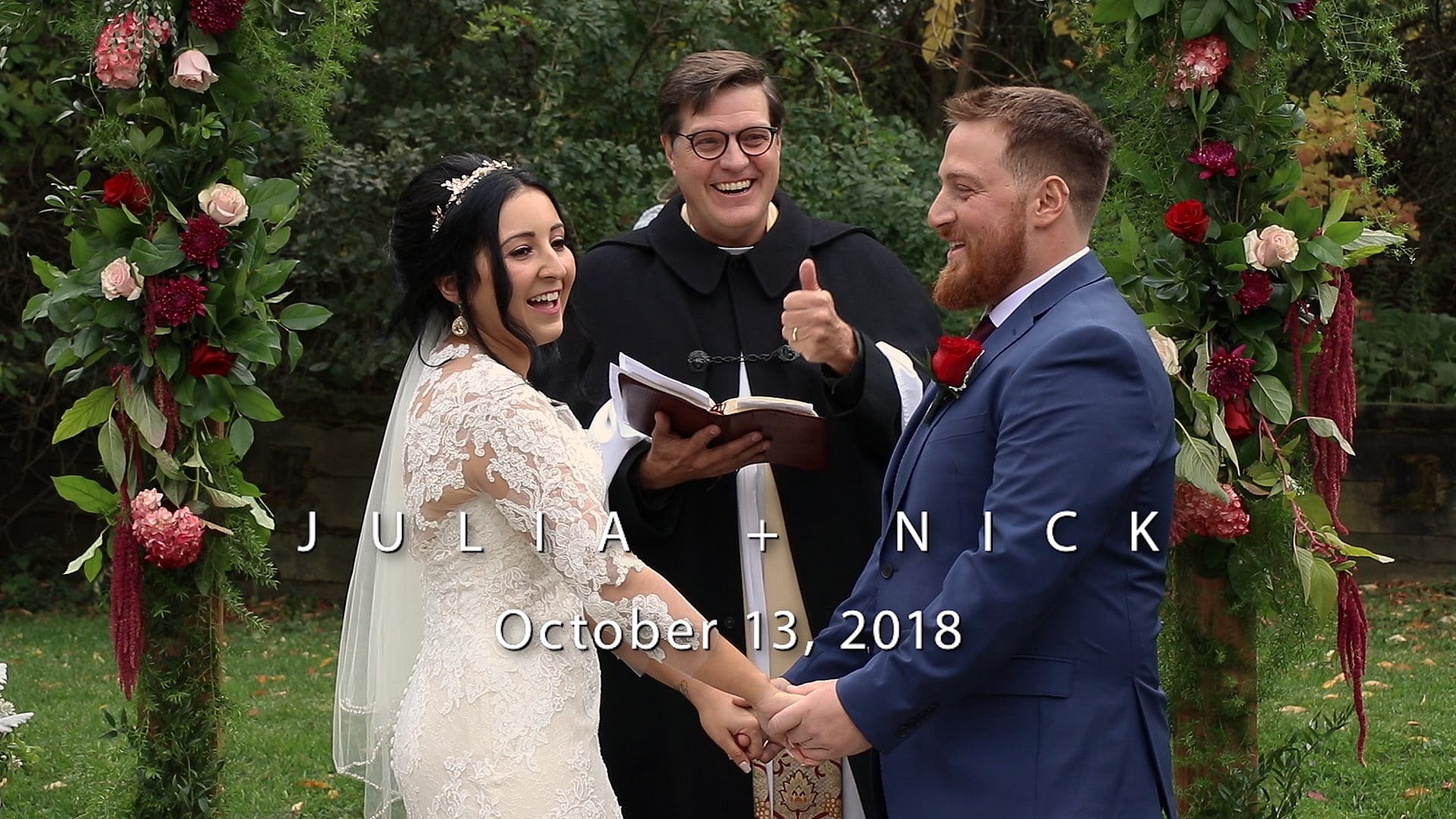 Julia + Nick 10/13/18 Same Day Edit by Coppola Films on Vimeo