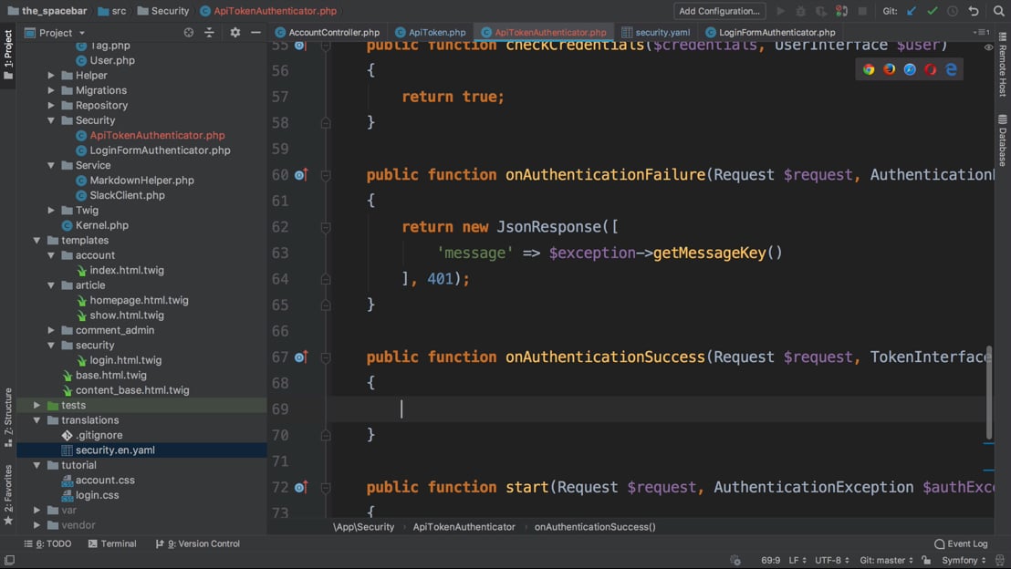 Api Token Authenticator Part 2 Symfony Security Beautiful Authentication Powerful