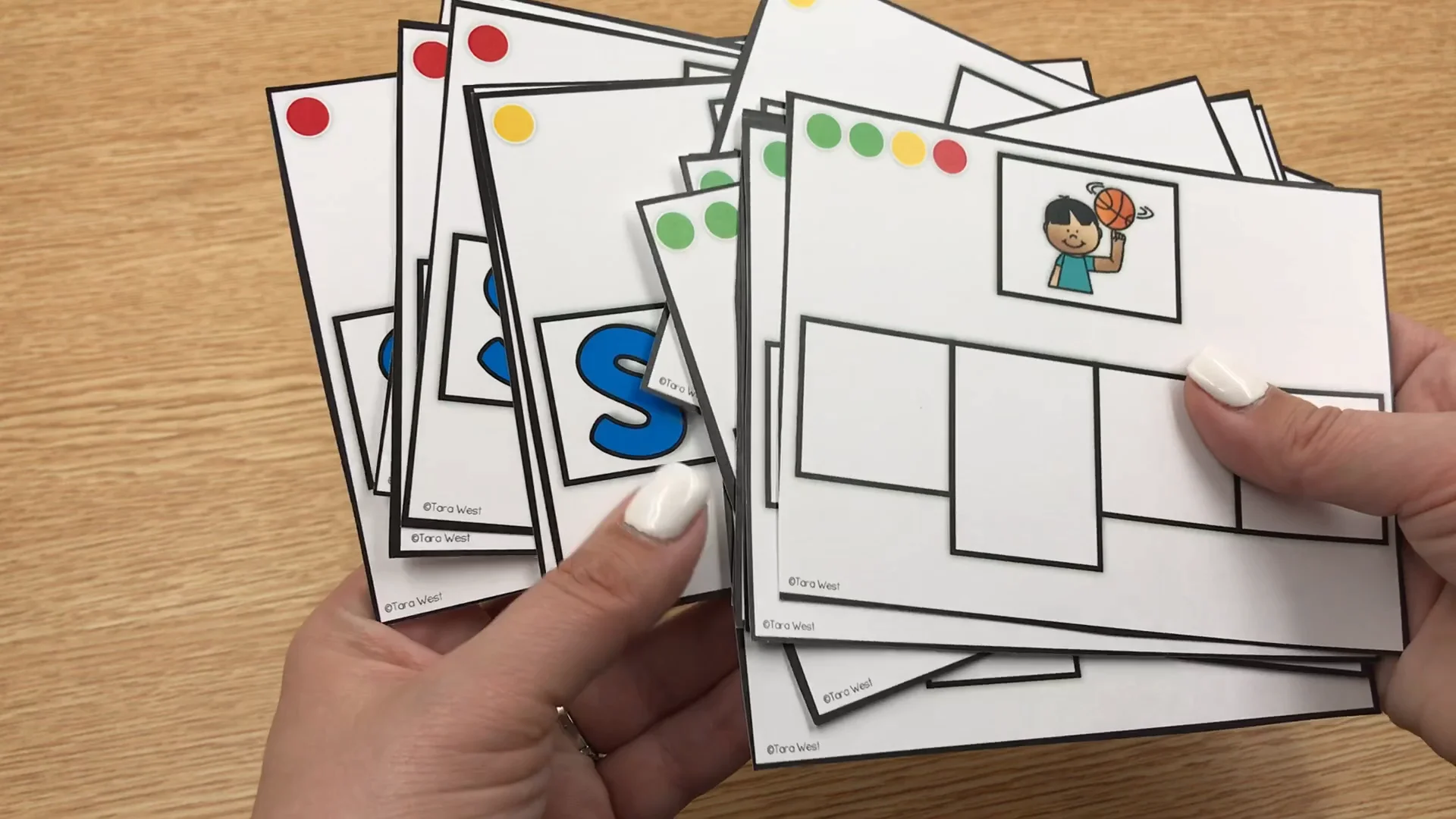 Differentiated Build It Task Cards: Digraphs and Blends Version on Vimeo