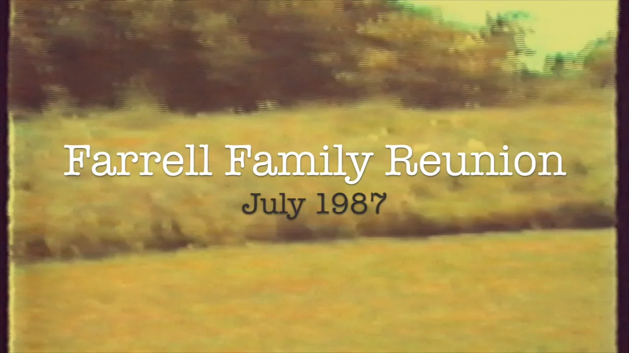 Farrell Family Reunion - July 1987 on Vimeo