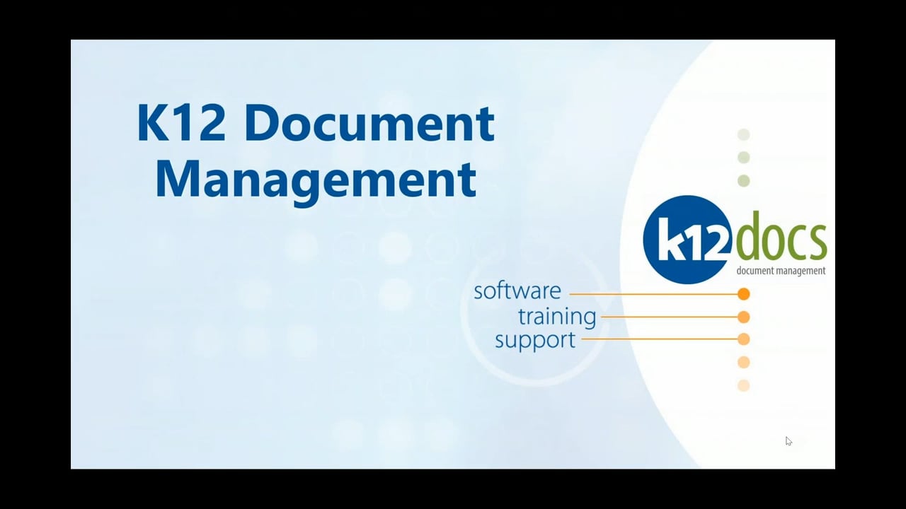 K12Docs Early Adopter Demo 2018-10-18 on Vimeo