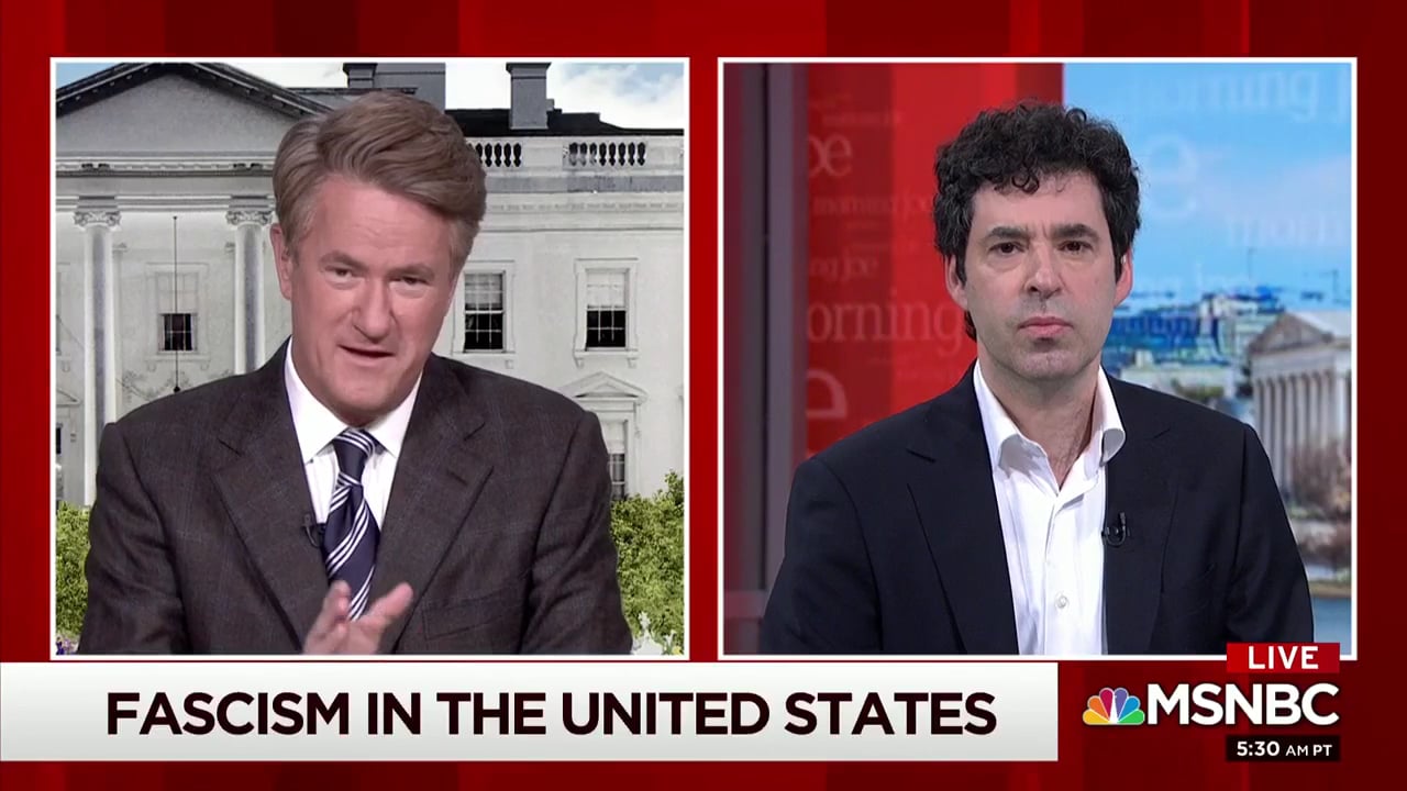 Professor Jason Stanley on MSNBC Morning Joe 10-18-2018 on Vimeo