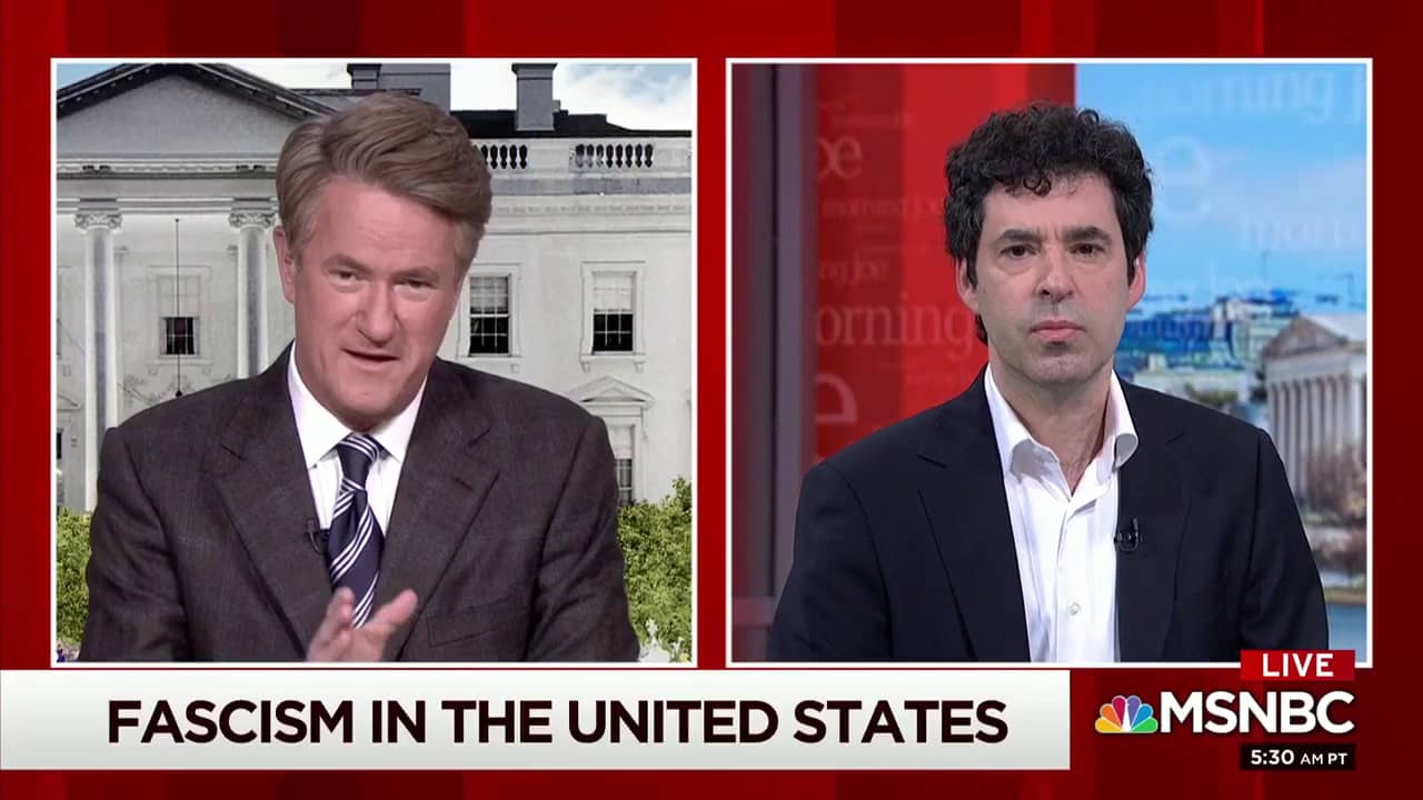 Professor Jason Stanley on MSNBC Morning Joe 10-18-2018 on Vimeo
