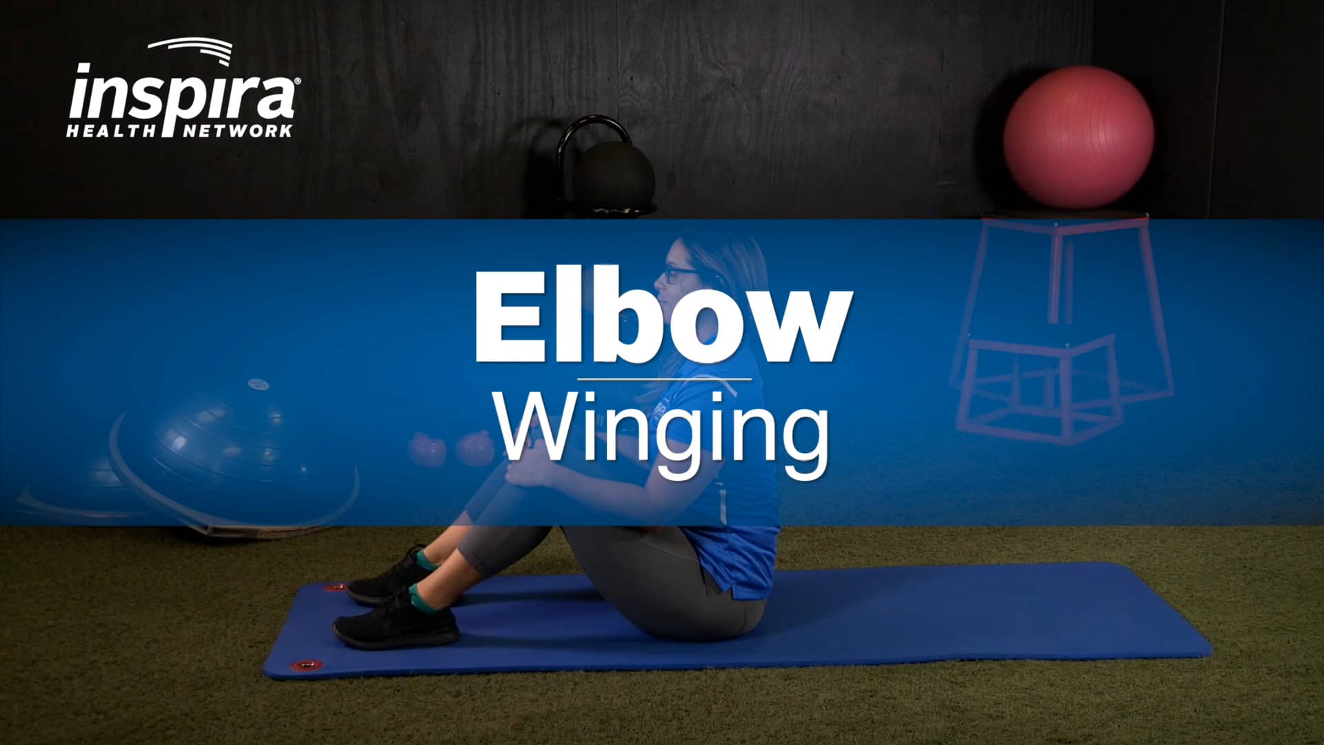 Elbow Winging Exercise on Vimeo