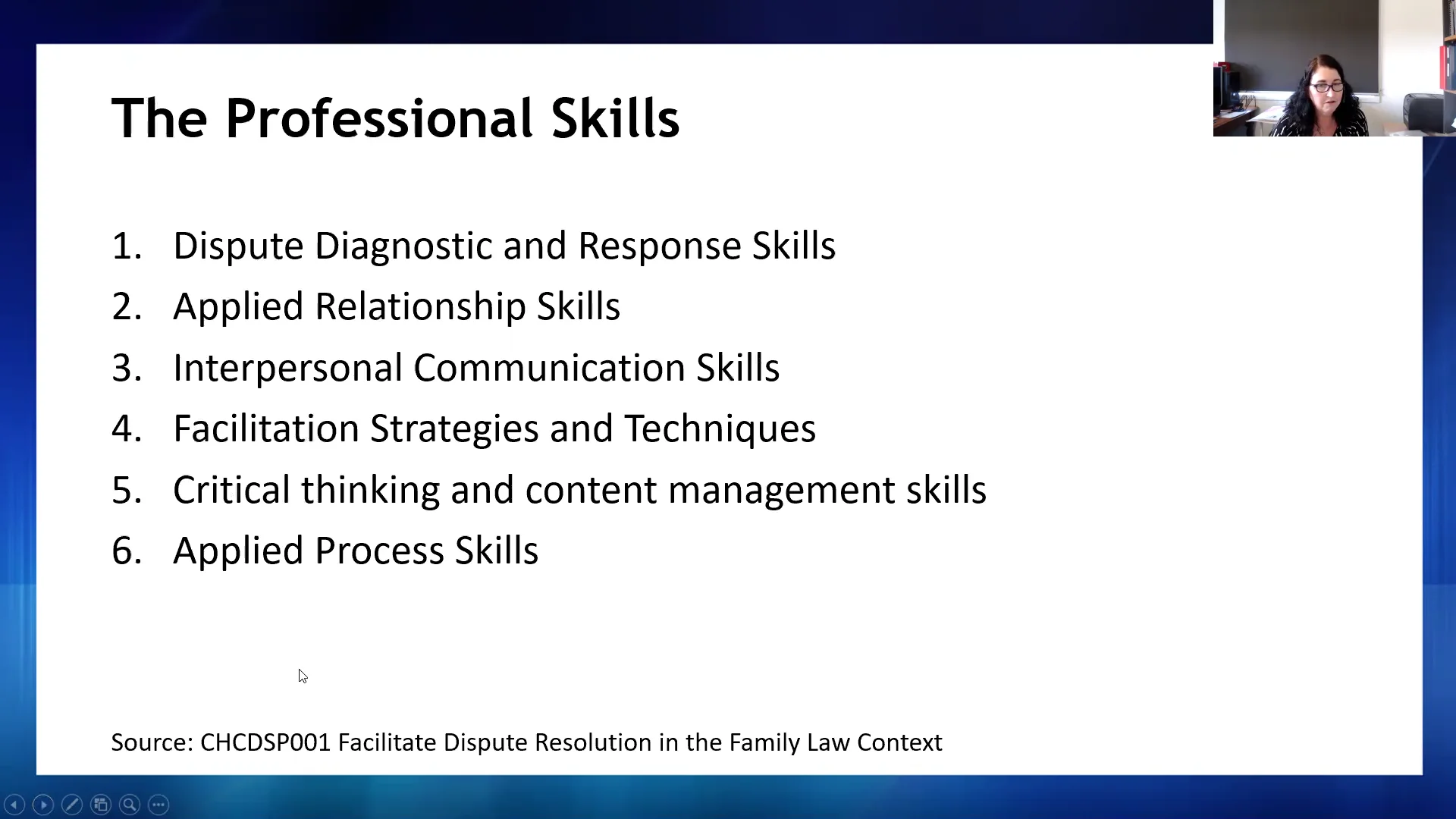 Mi RMAB - Mediators Professional Skills for FDRP Practitioners on Vimeo