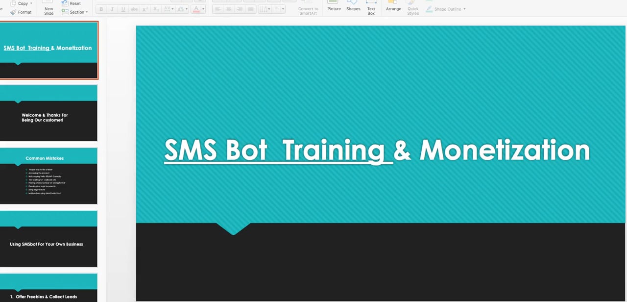 SMSBot & Monetization Webinar Session on Vimeo