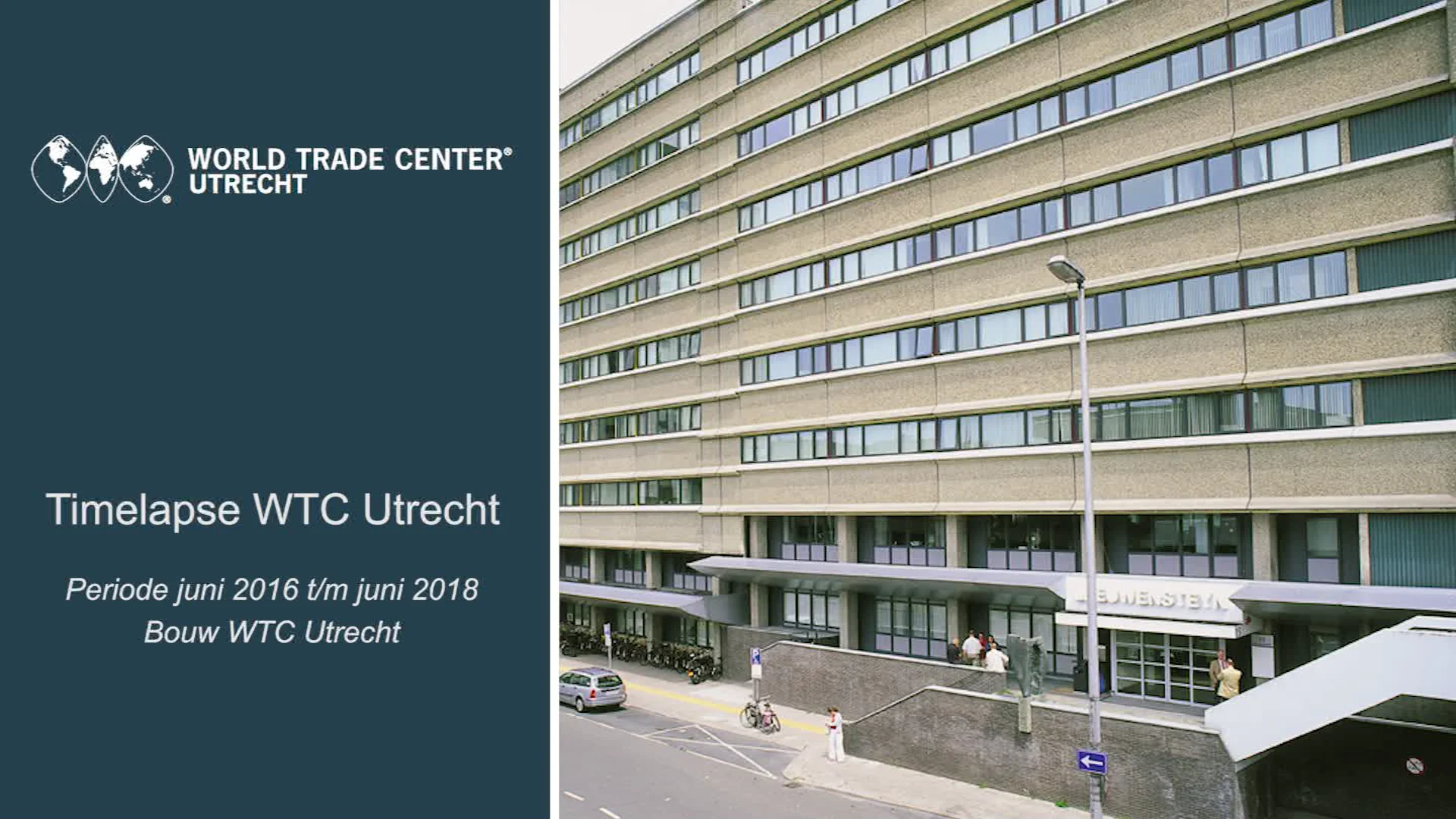WTC Utrecht - Timelapse (juni 2016 t/m juni 2018) on Vimeo