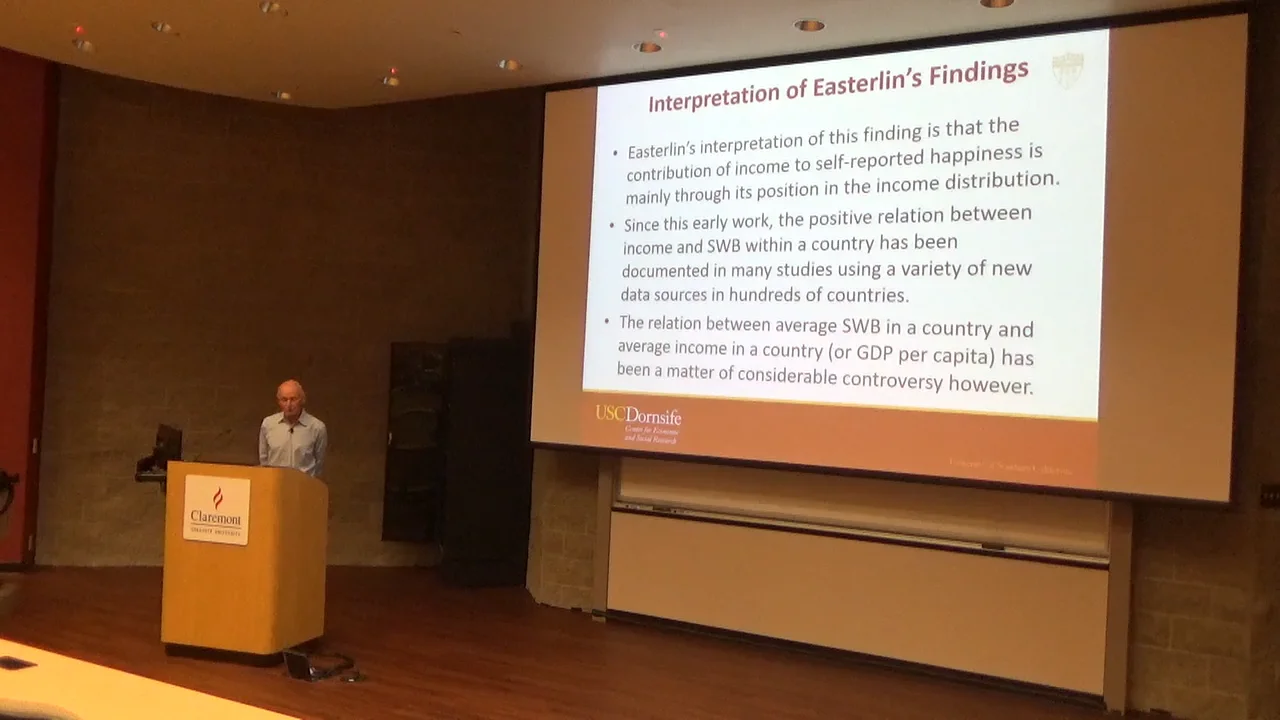 Arie Kapteyn, U.S. Life Satisfaction Within and Across Countries The ...