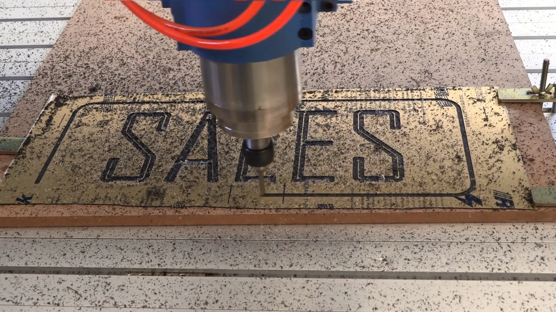 Create Long Lasting Rowmark Signs by EasyRoute CNC Router Engraving on ...