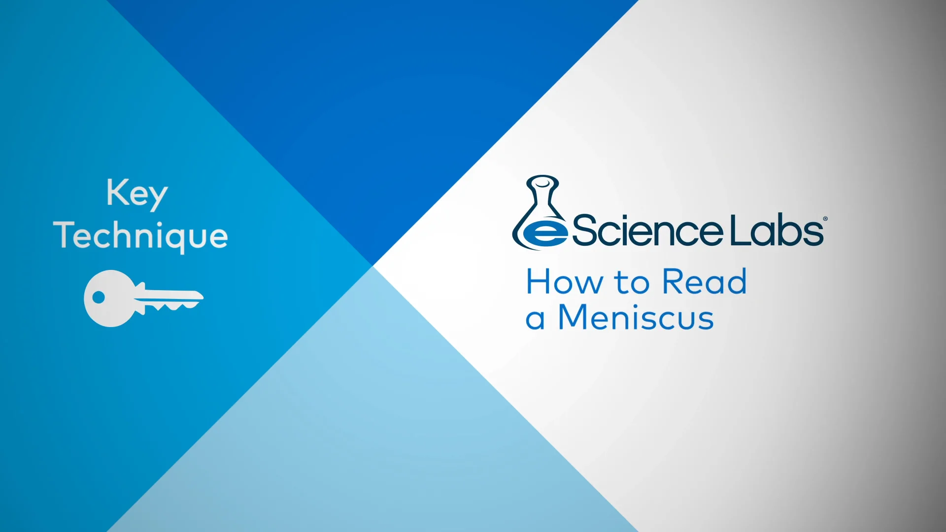 Key Technique: How to Read a Meniscus