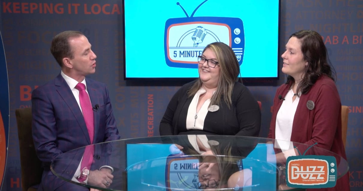 Buzz TV - "5 Minutes With" with Emily Patel and Katie Amador of ...