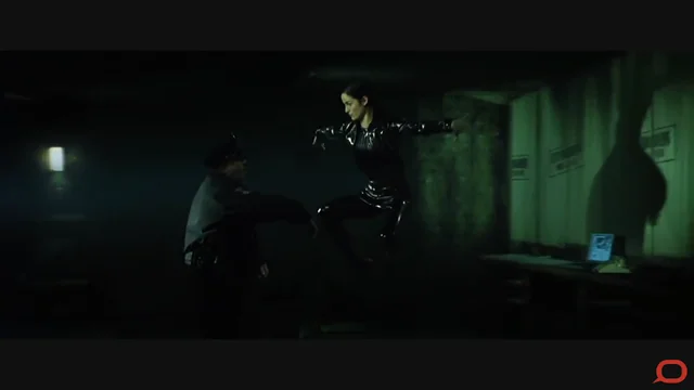 The Matrix Bullet Time Gif