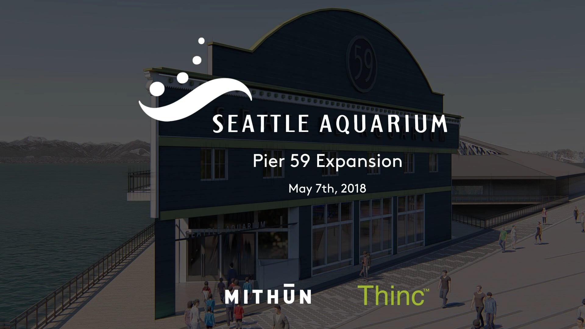 Seattle Aquarium_Pier 59 Expansion_Mithun | Videos & Movies on Vimeo