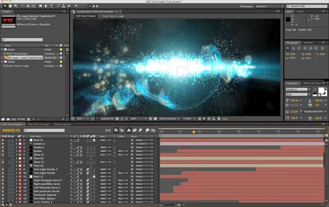 Cassidy Bisher's Text Effects for Trapcode Suite Vol.2 - Template: Orb ...