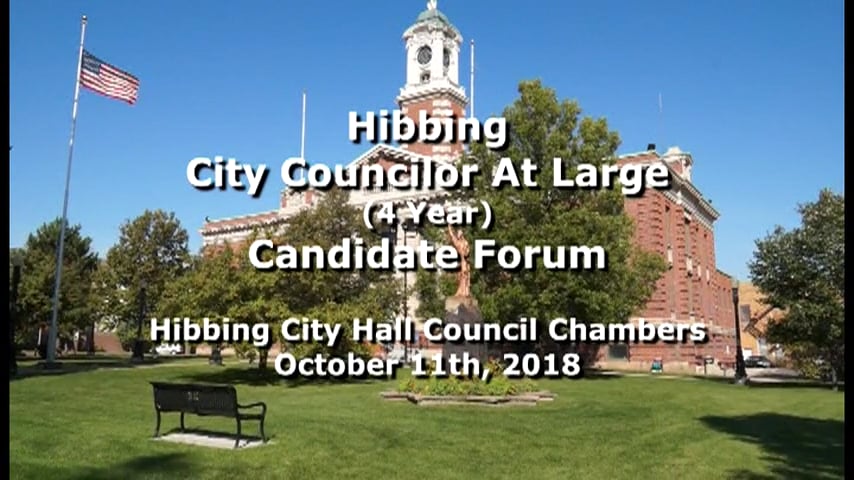 Hibbing Area Chamber of Commerce - Councilor At Large (4 Year ...