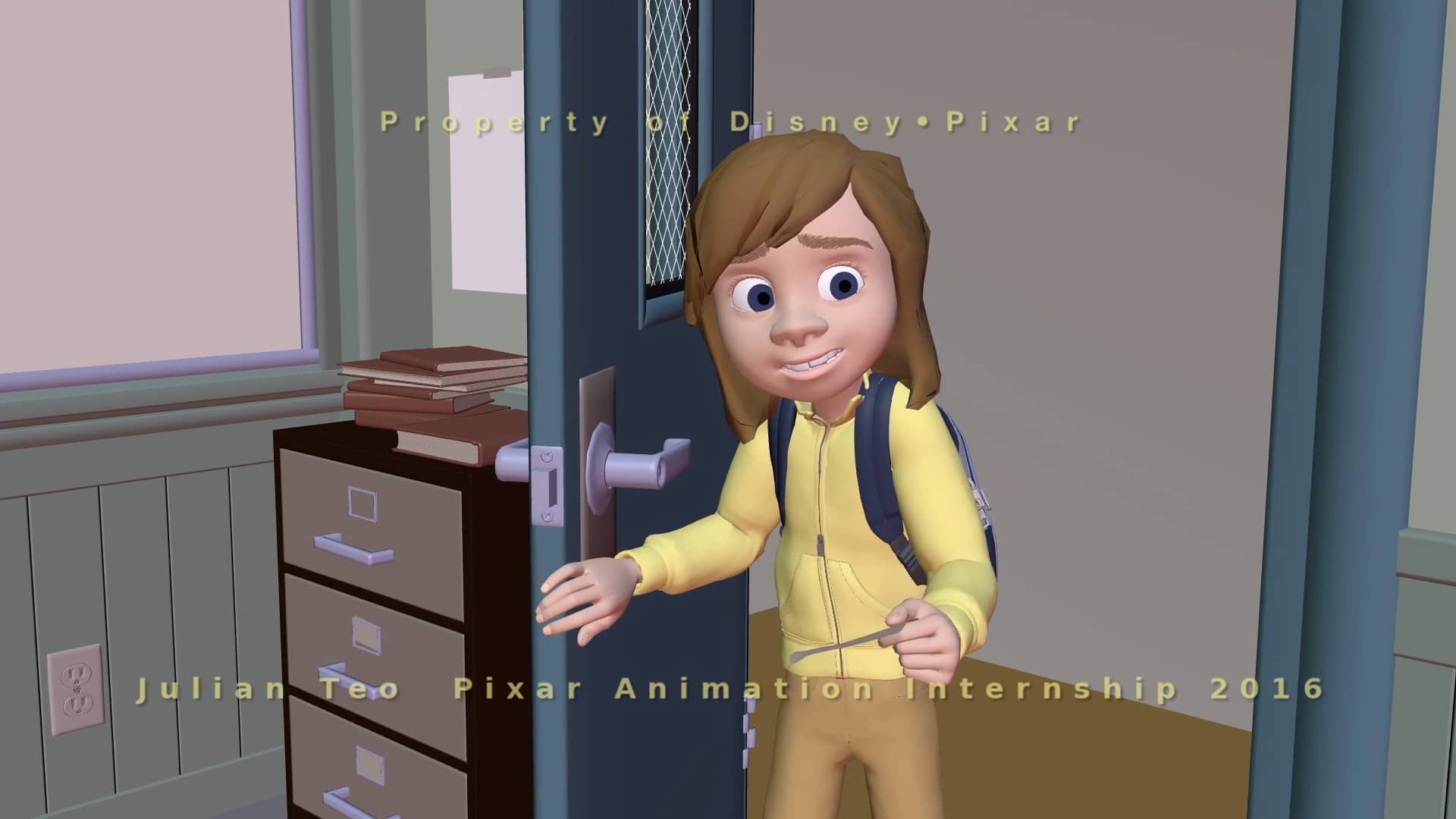 Julian Teo Pixar Animation Internship Reel 2016 on Vimeo