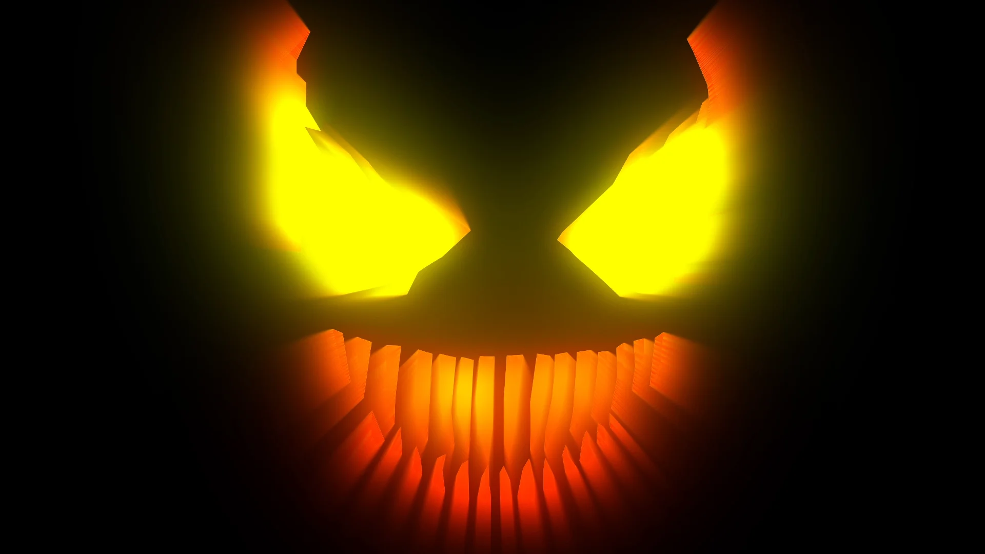 Free Halloween Alien Jack-O-Lantern Loop