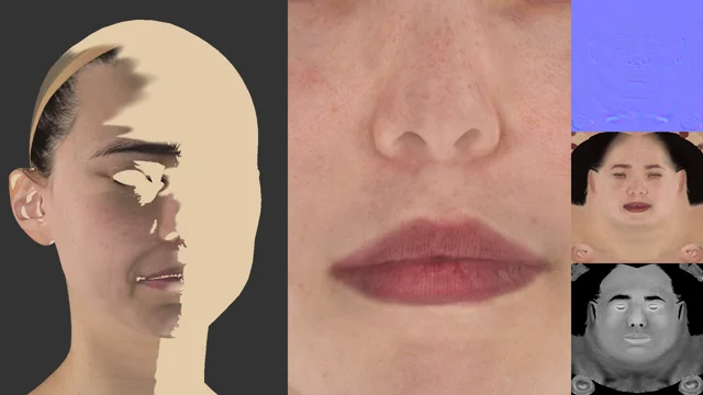 Face Texture Map Free