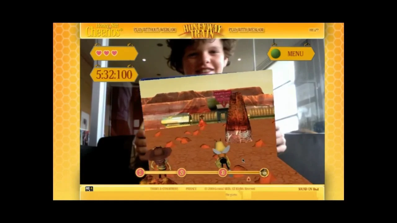 Honey Nut Cheerios Augmented Reality game