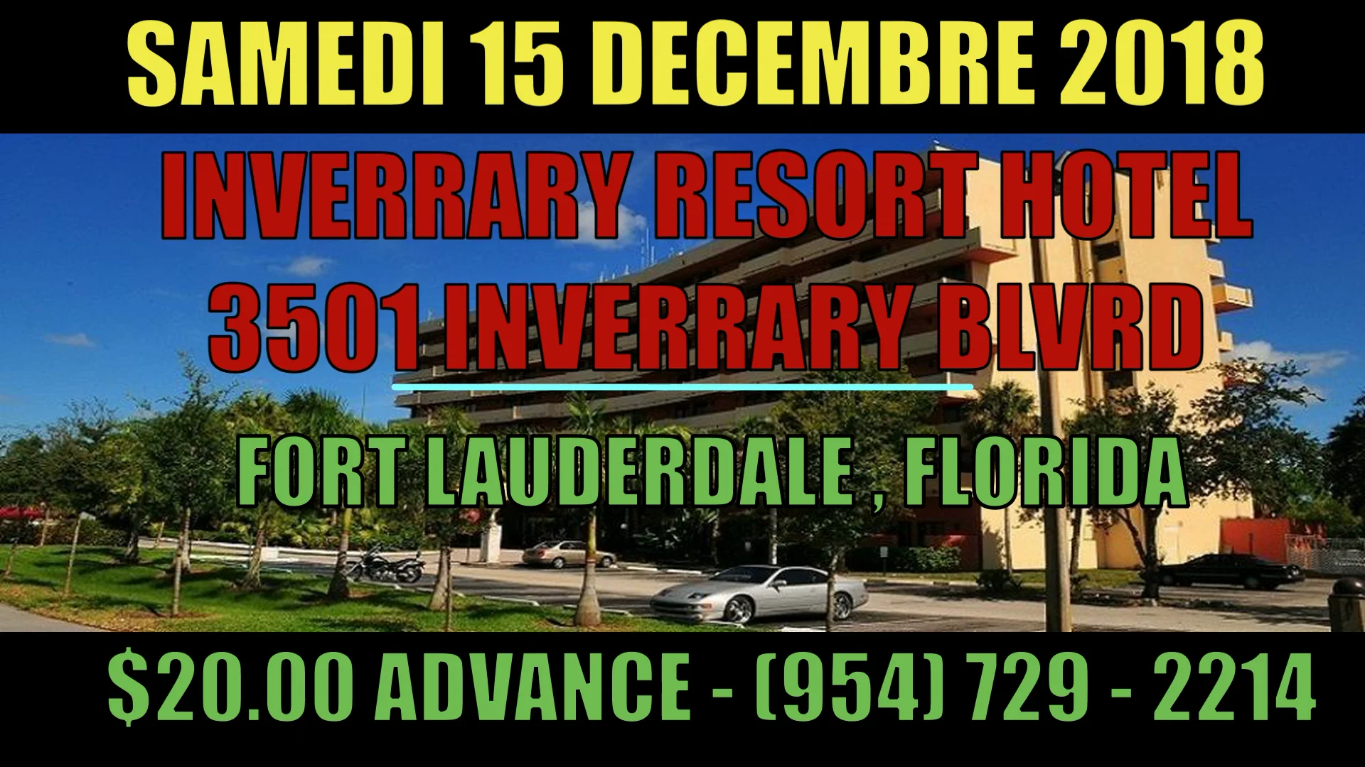 CHRISTMAS CELEBRATION SAMEDI 15 DECEMBRE 2018 INVERRARY RESORT HOTEL on ...