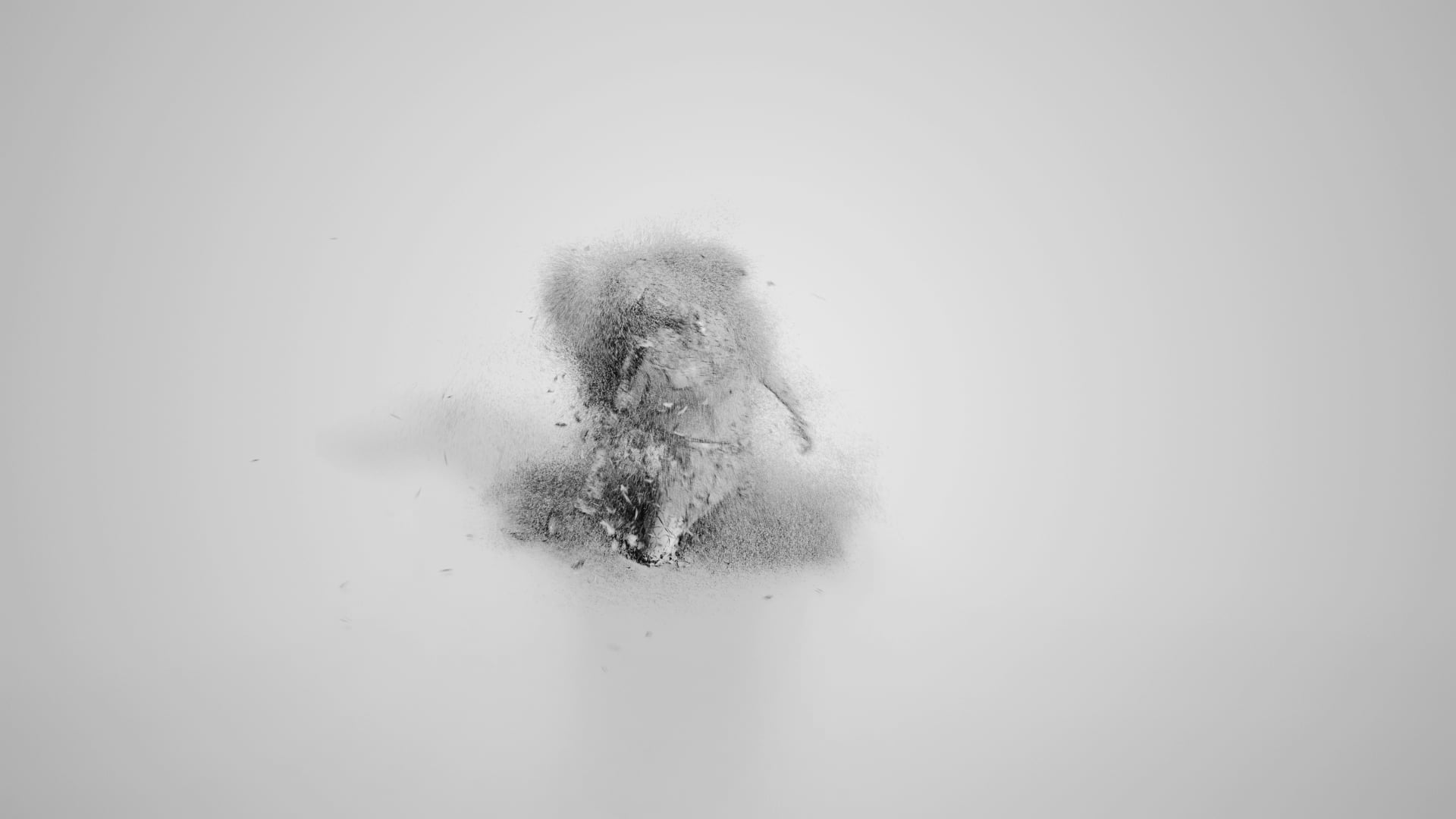 Vellum Ash Disintegration on Vimeo
