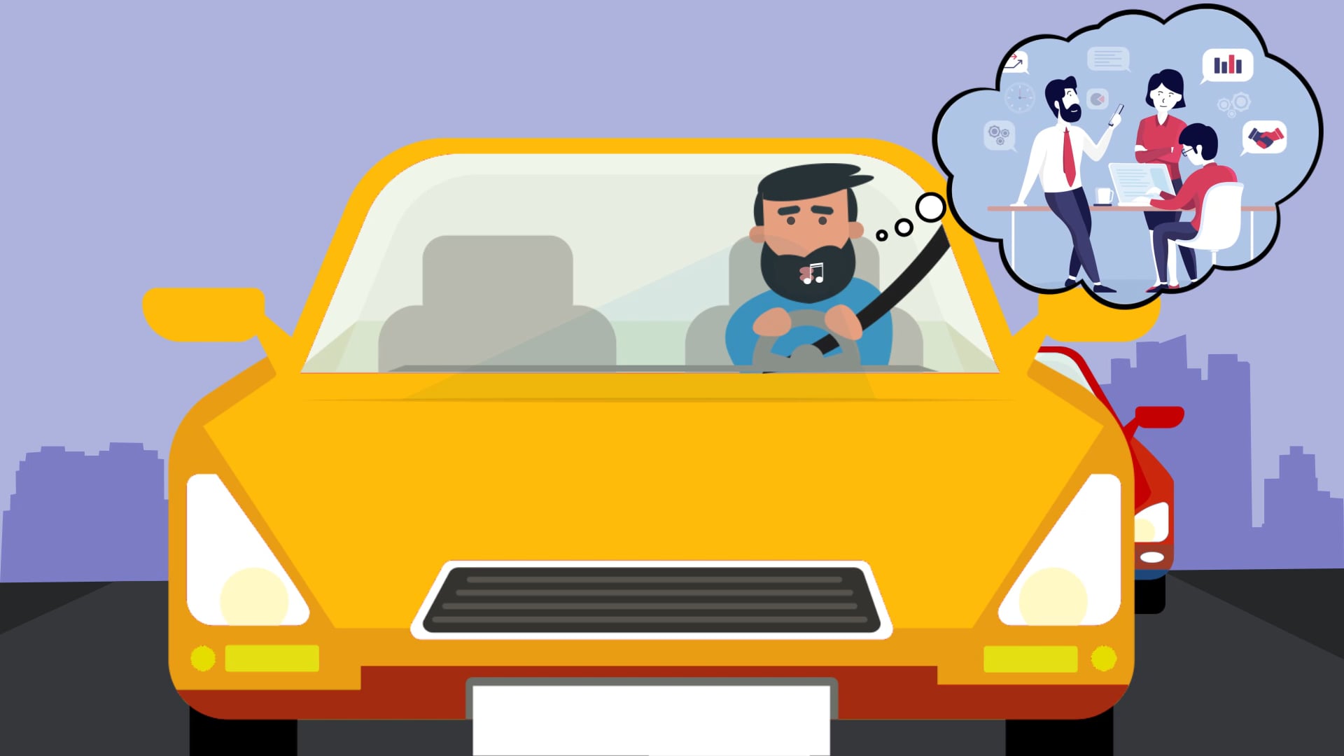 Distracted Driving - Cognitive Distractions on Vimeo