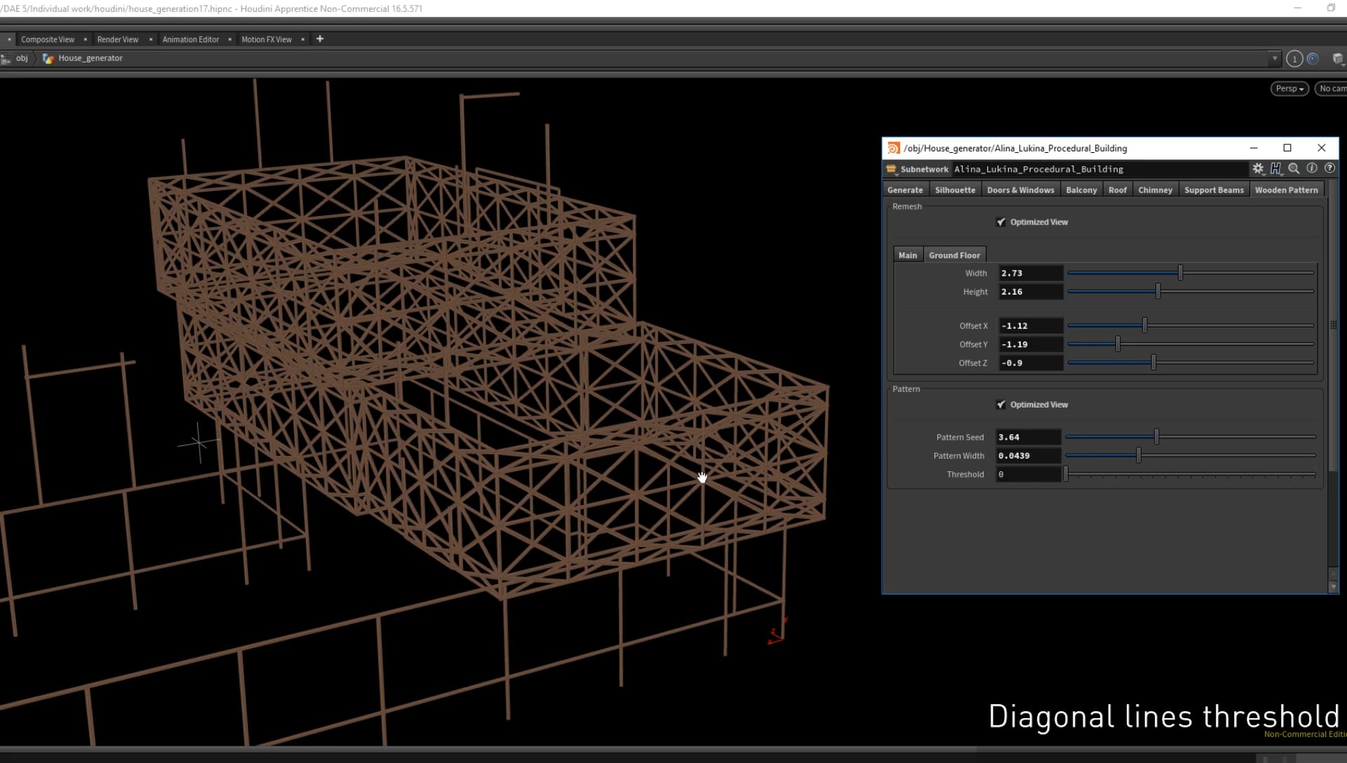 Houdini - Procedural building generator on Vimeo