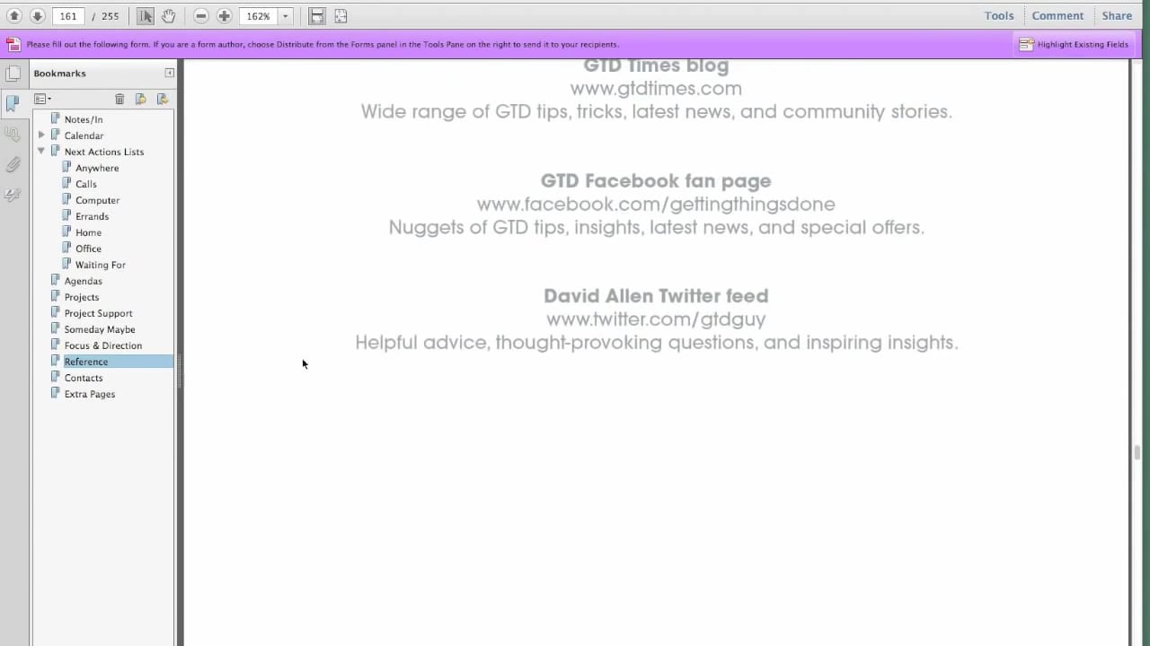 Introduction to the GTD Organizer on Vimeo