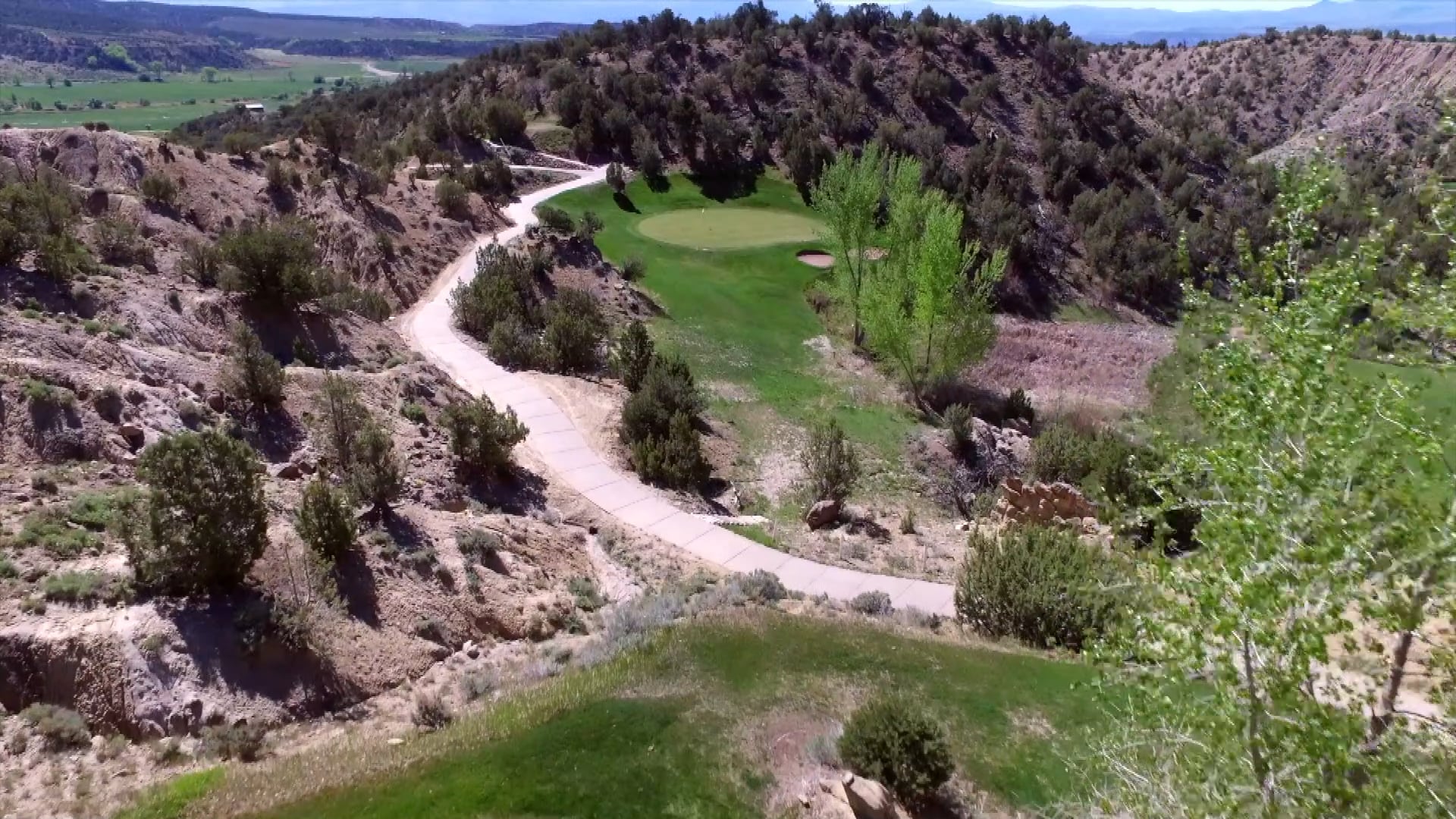 Rifle Creek Golf Course - Full Course Aerial Overview on Vimeo
