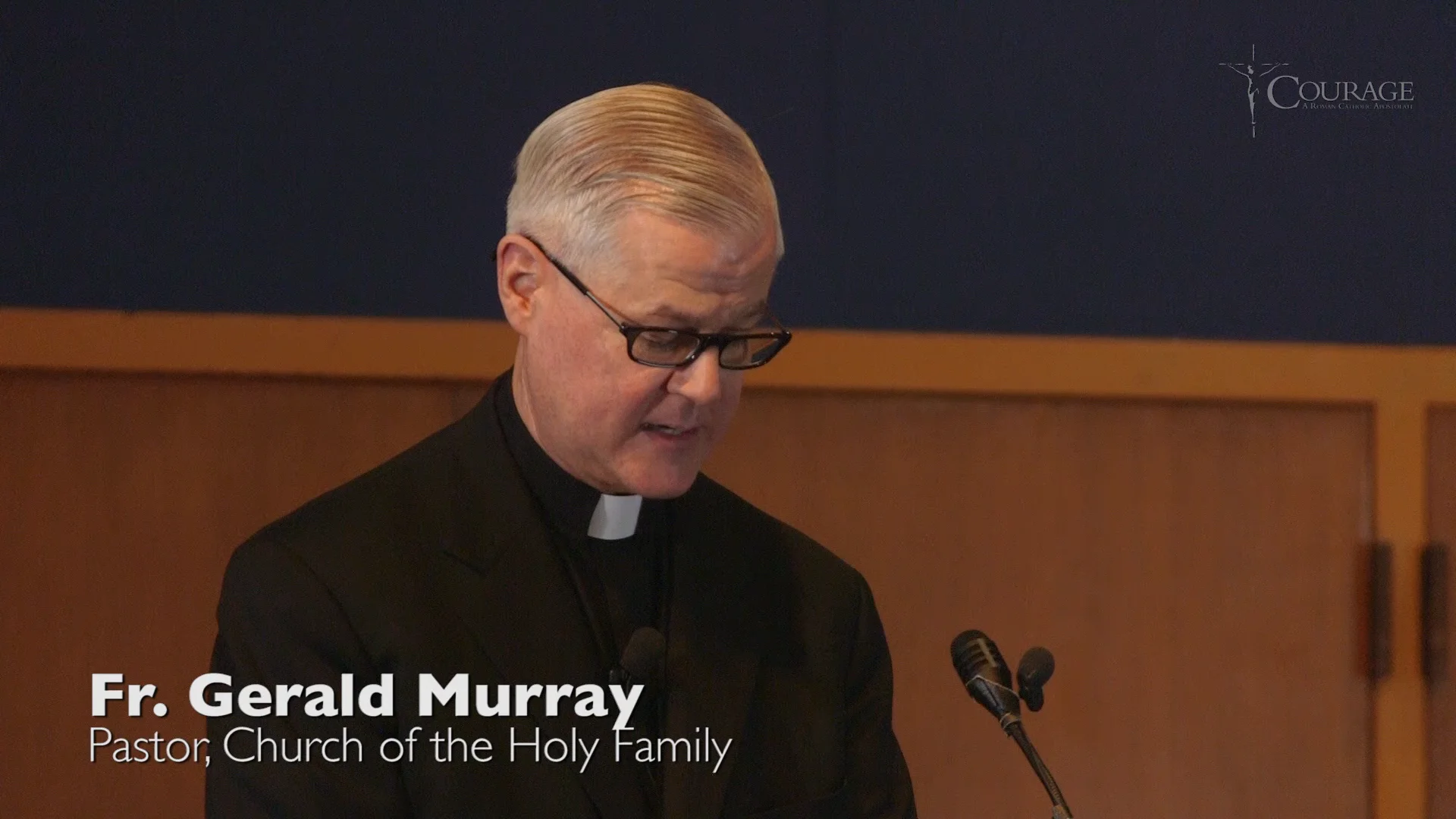 Fr. Gerald Murray on Vimeo