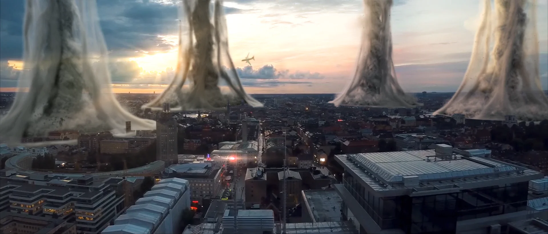 "Invasion" - City Skyline Sci-Fi Reverse Gravity VFX Shot on Vimeo