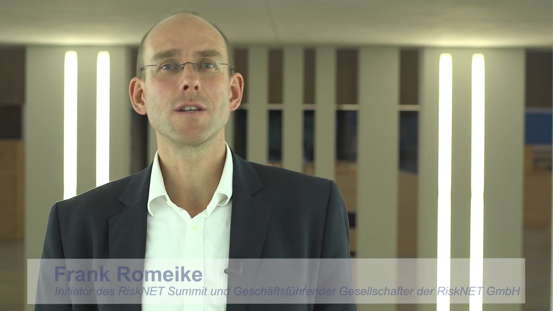 RiskNET Summit 2018: Interview mit Frank Romeike, geschäftsführender ...