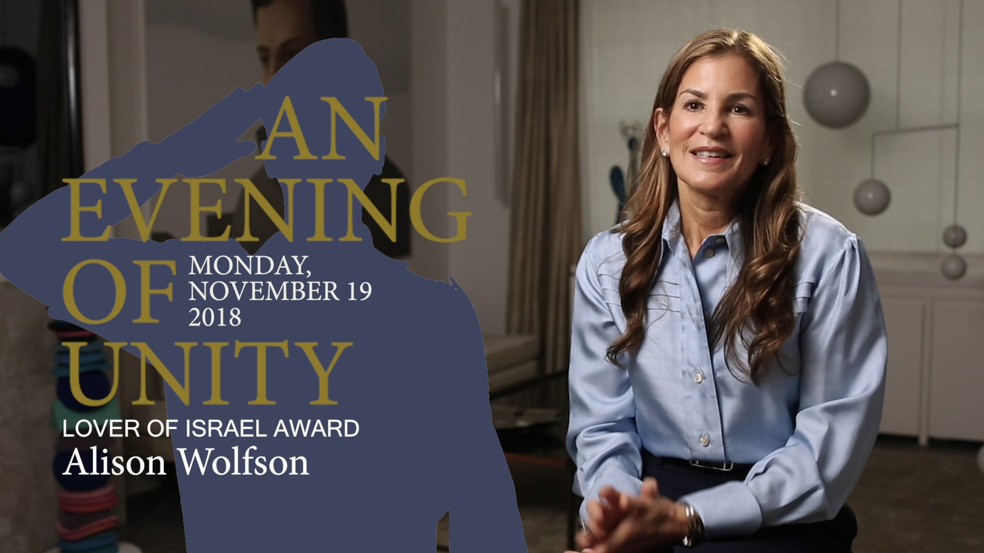 Alison Wolfson invites you to the Gala Dinner on Vimeo