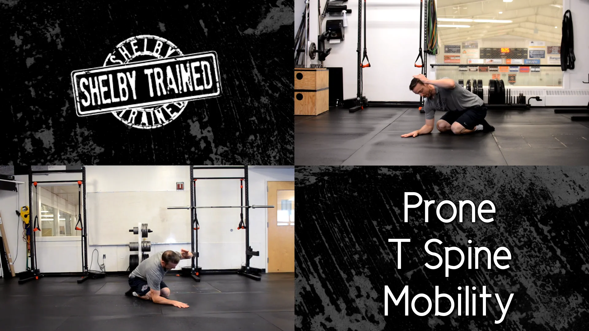 Prone T Spine Mobility