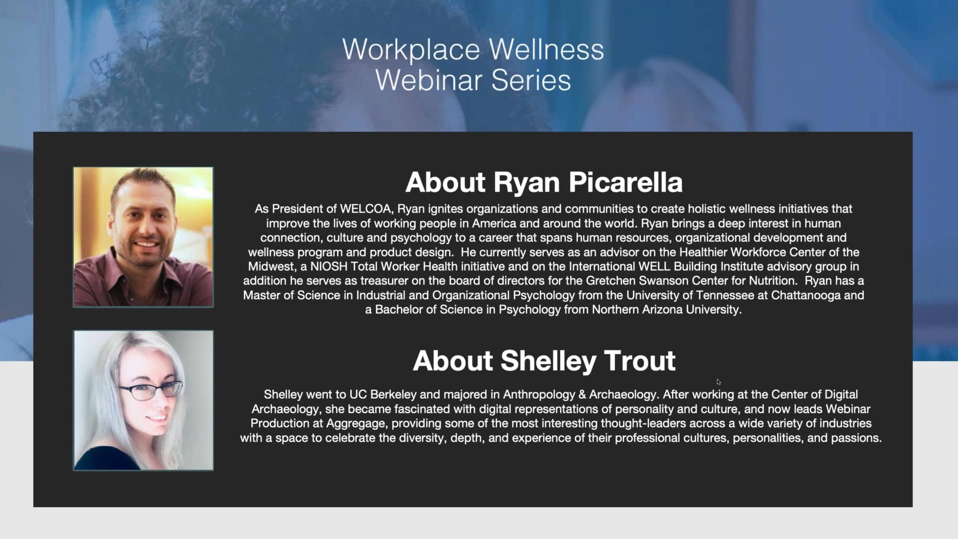 Workplace Wellness: The Wellness Council of America’s (WELCOA’s) 7 ...